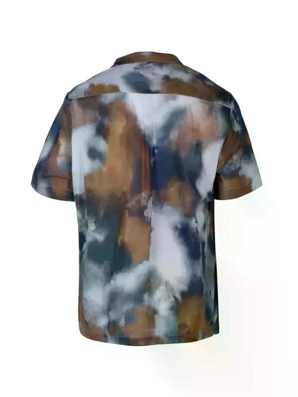 Altea Abstract-print Short-sleeves Shirt