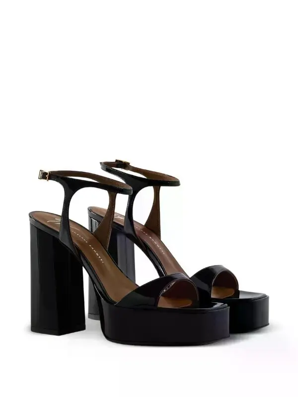 GIUSEPPE ZANOTTI Chérie Platform Sandals - Black