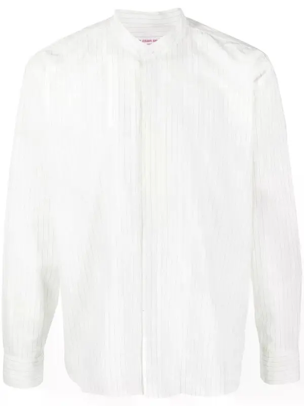 Orlebar Brown Collarless Button-front Shirt