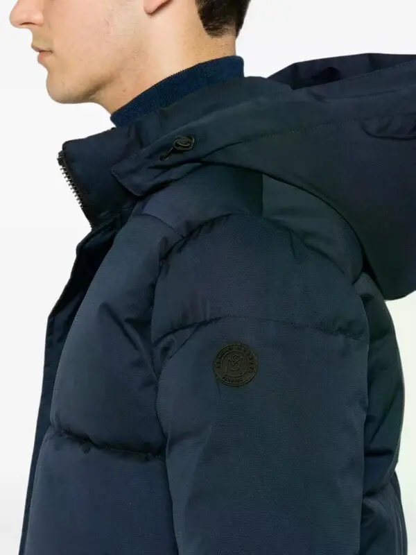 SERGIO MORETTI FIRENZE Logo-patch Padded Jacket