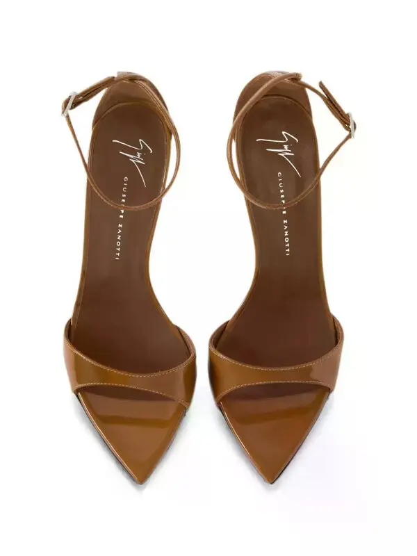 GIUSEPPE ZANOTTI Intriigo Strap 105 Sandals - Brown