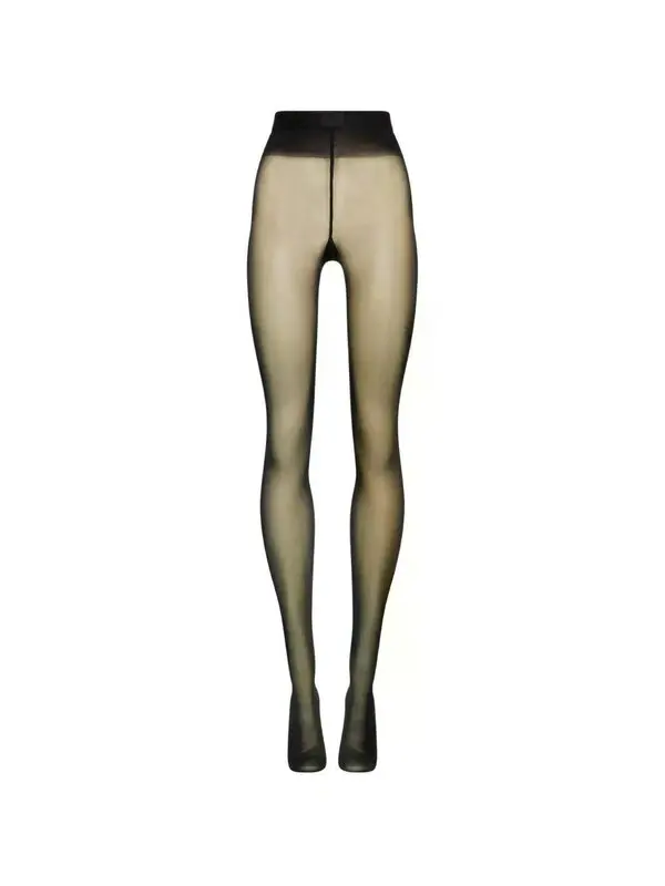 Wolford Semi-sheer Tights - Black