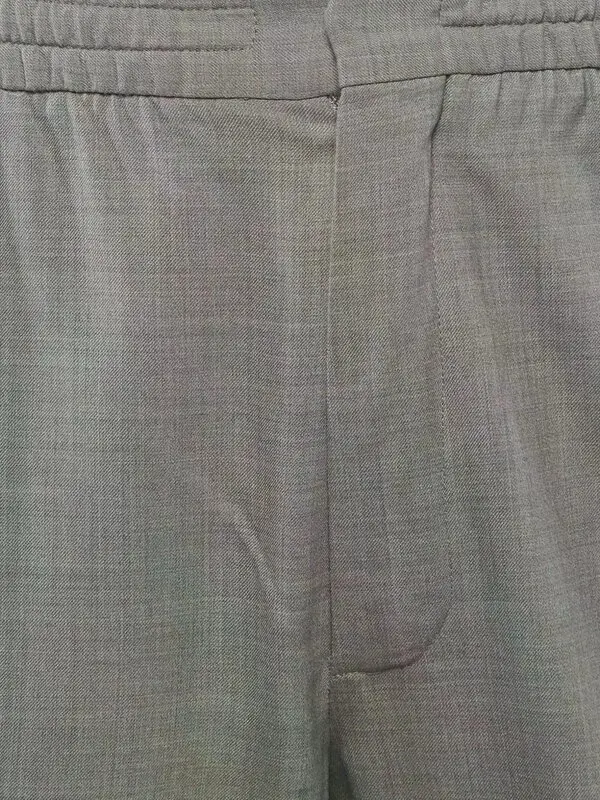 Zegna Wool Trousers - Grey