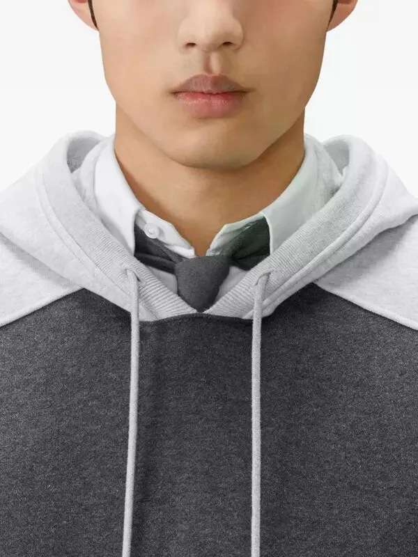 Thom Browne 4-bar Colour-block Hoodie