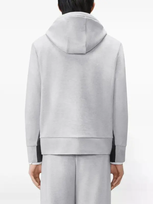 Thom Browne 4-bar Colour-block Hoodie