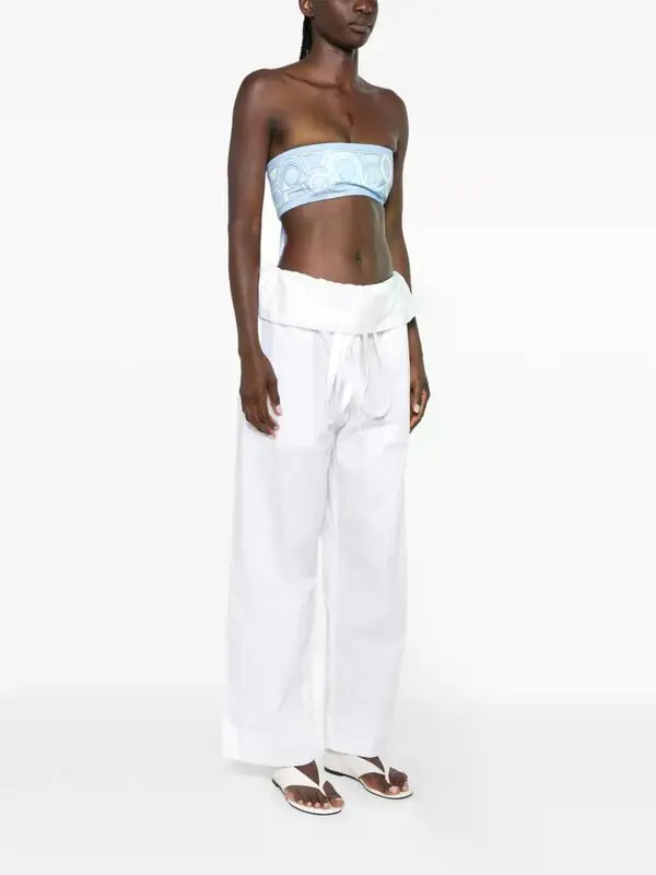 Emilio Pucci Geometric Pattern Bandeau Top