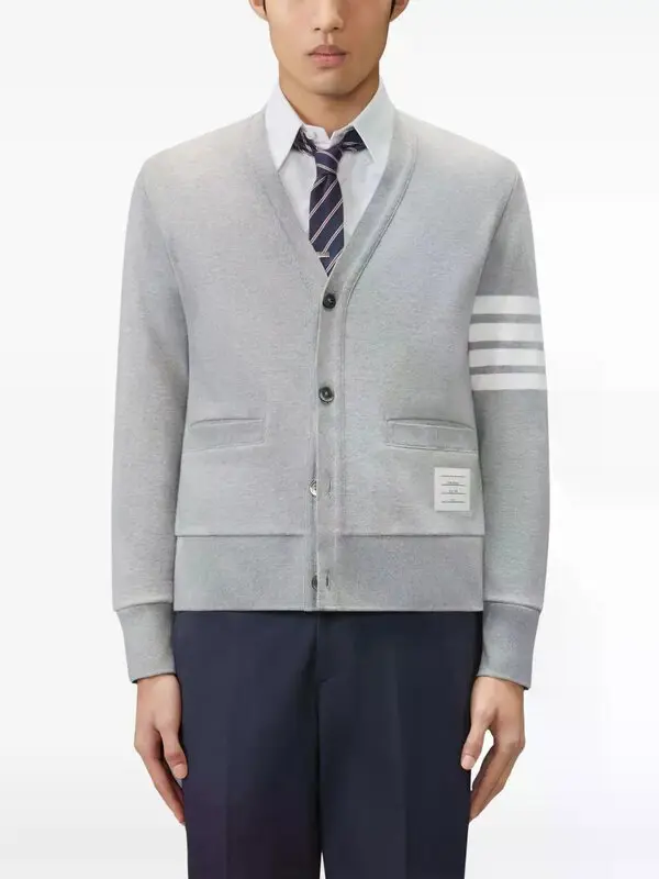 Thom Browne Embroidered Detail Cardigan