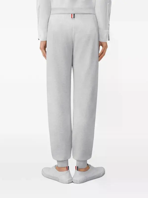 Thom Browne 4-bar Colour-block Track Pants - Grey