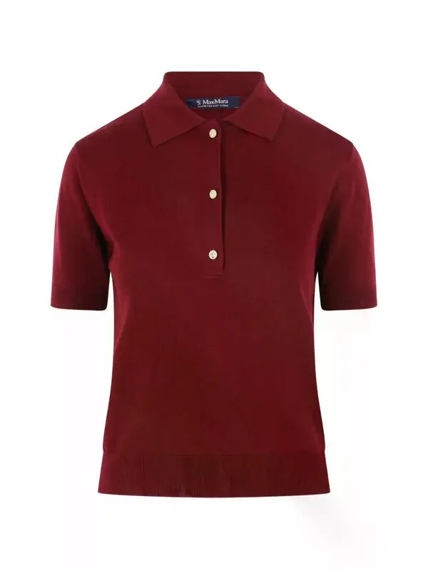 Max Mara Knit Polo Shirt