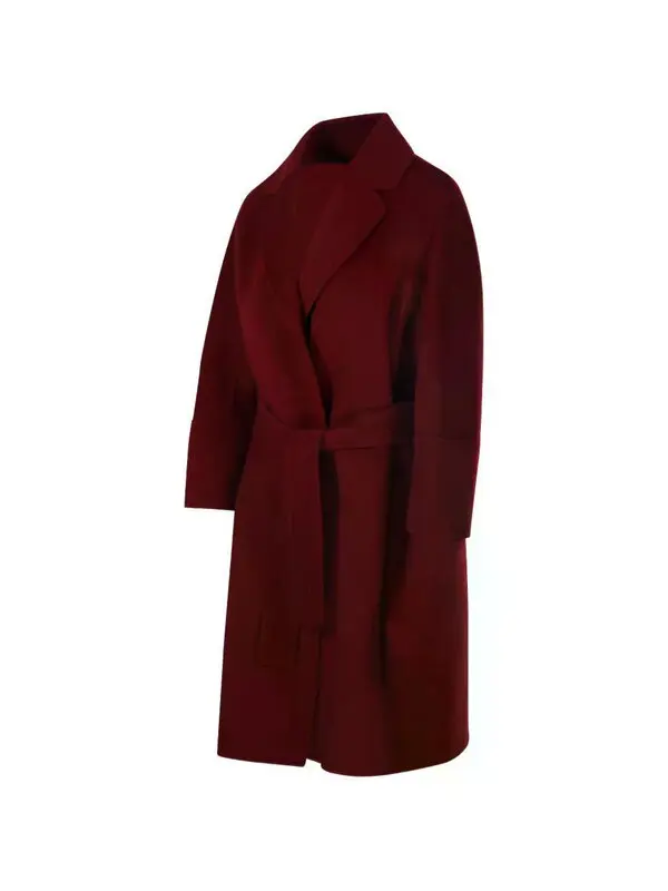 Max Mara Belted Notch-lapel Coat