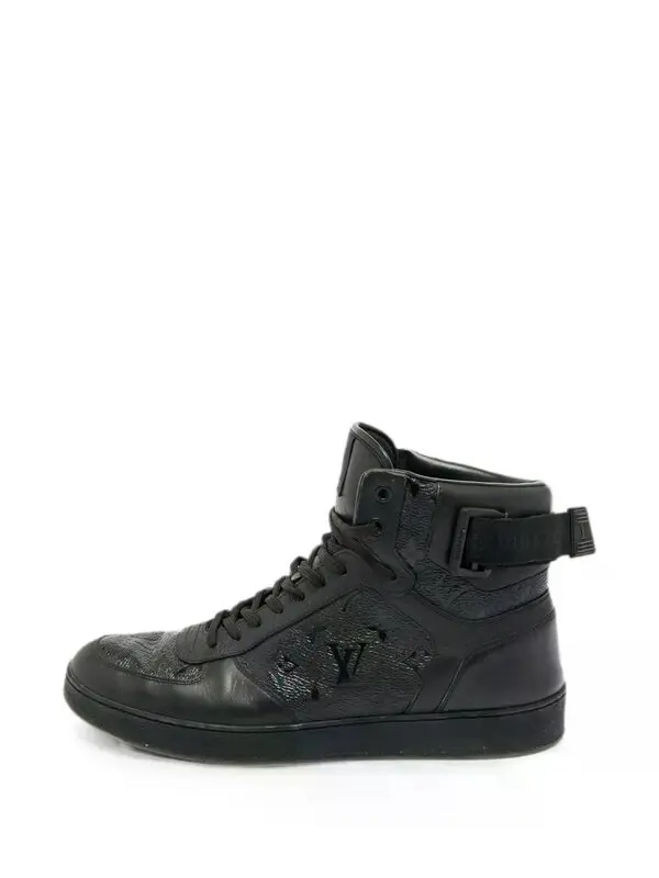LOUIS VUITTON Rivoli Monogram High-top Sneakers