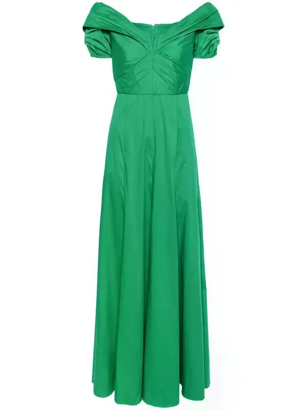 Diane Von Furstenberg Laurie Ruched Maxi Dress