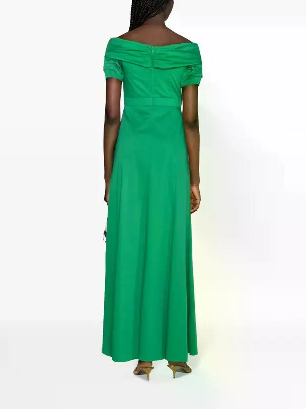 Diane Von Furstenberg Laurie Ruched Maxi Dress