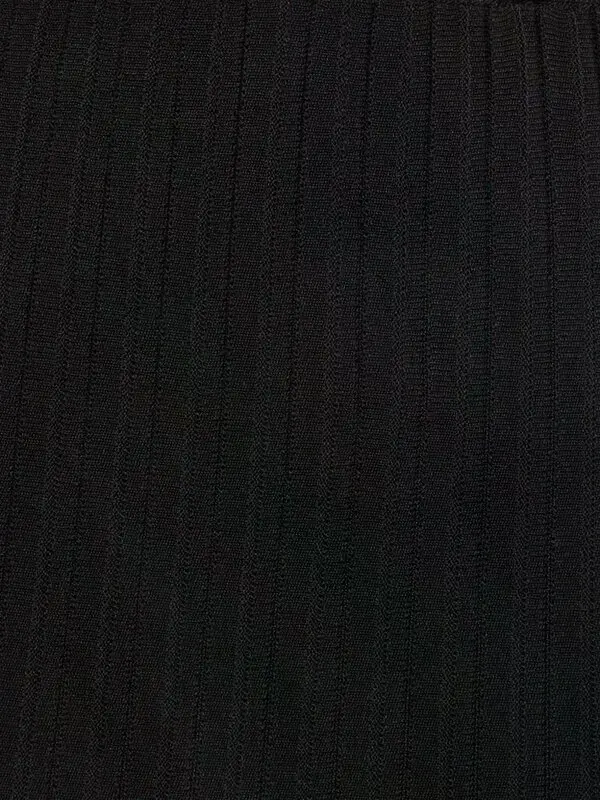 Givenchy Pleated Flared Mini Skirt