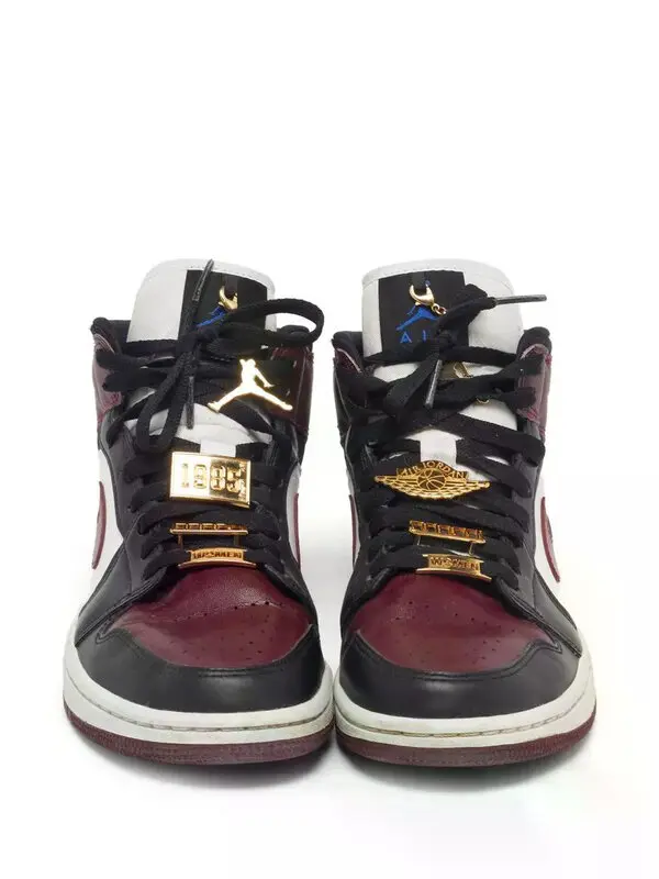 JORDAN Air 1 Mid Se Hi-top Sneakers - Red