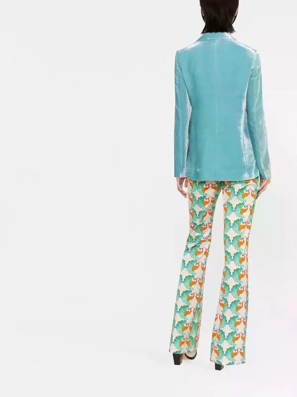 Moschino Peak Lapel Single-breasted Blazer