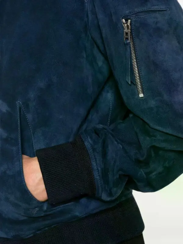 TOM FORD Zip-fastening Leather Jacket