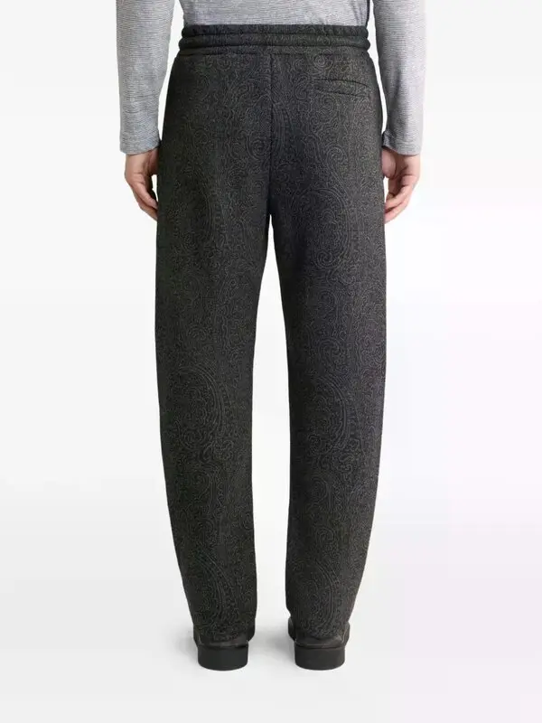 Etro Arnica-motif Jacquard Track Pants