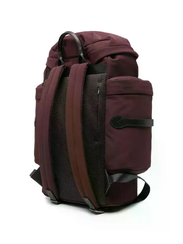 Emporio Armani Buckle-fastening Backpack - Red
