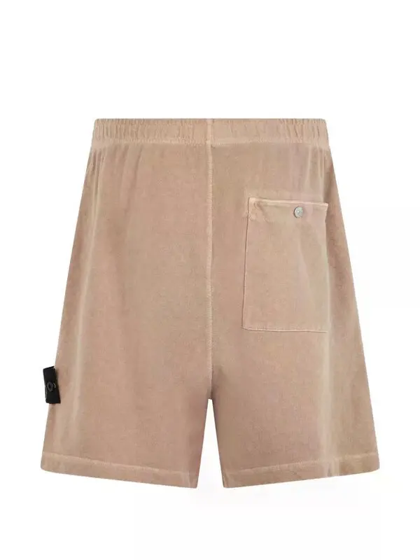 Stone Island Logo-patch Elasticated-waist Shorts