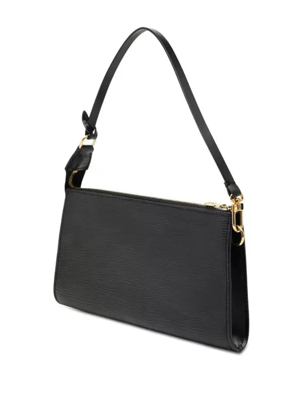 LOUIS VUITTON Epi Pochette Accessories Shoulder Bag - Black