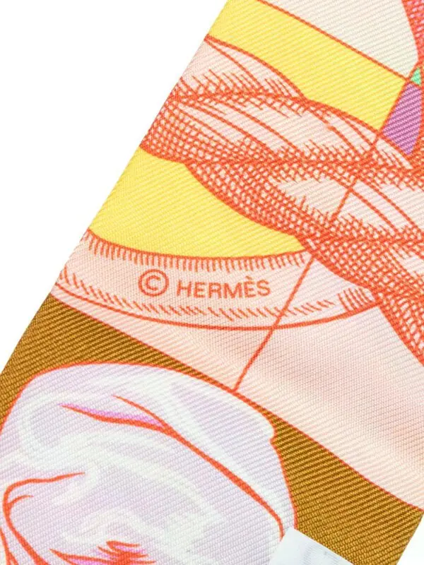Hermès 2000-2026 Cavalleria D Etriers Silk Twilly Scarf Scarves