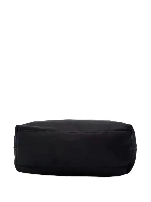 Prada Tessuto Acrylic Handle Bag Shoulder Bag