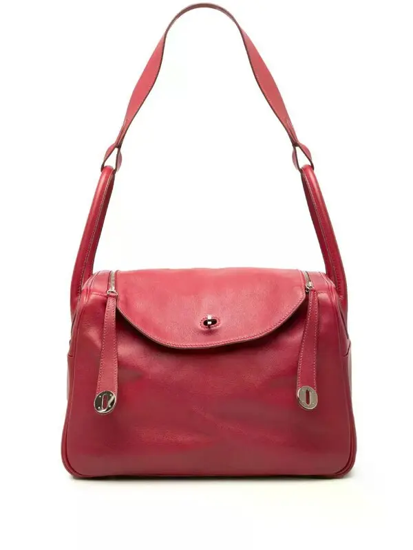 Hermès 2011 Swift Leather Lindy 34 Satchel - Red