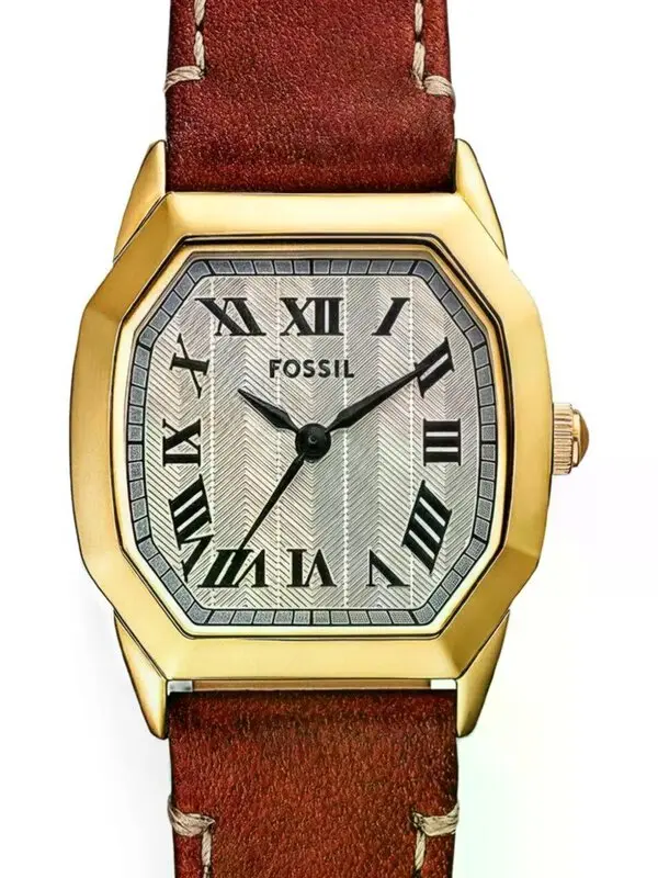 Fossil Harlow Octagonal Watch With Roman Numeral Indices
