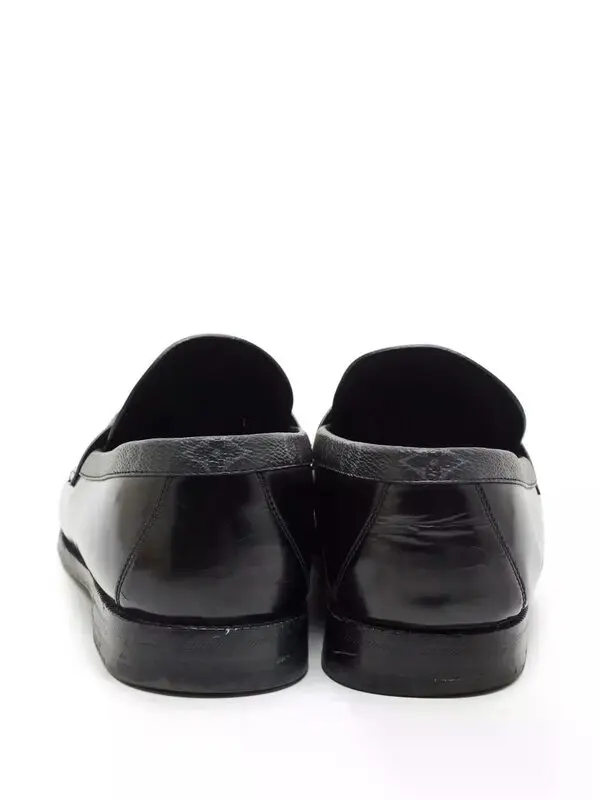 LOUIS VUITTON Monogram Canvas Loafers