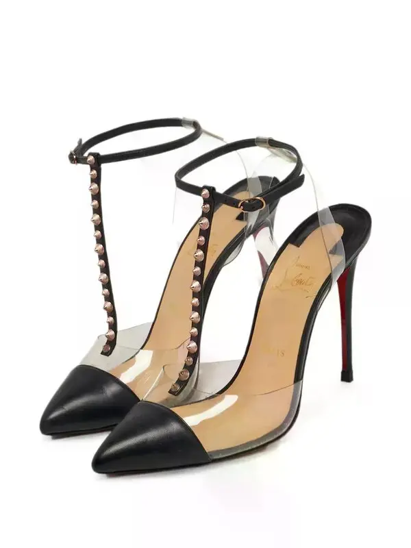CHRISTIAN LOUBOUTIN Nosy" T-strap Pointed Toe Pumps