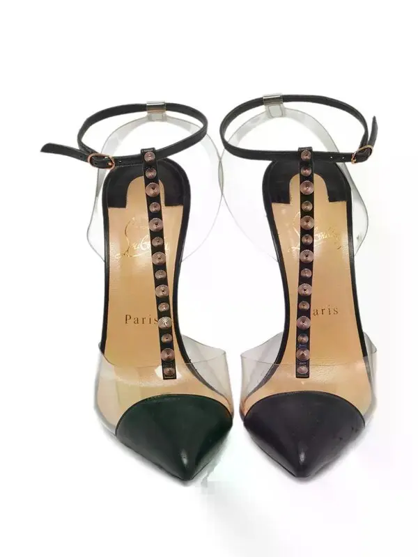 CHRISTIAN LOUBOUTIN Nosy" T-strap Pointed Toe Pumps