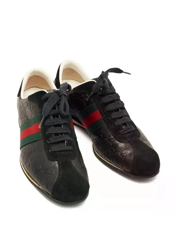 Gucci Gg Web-stripe Sneakers