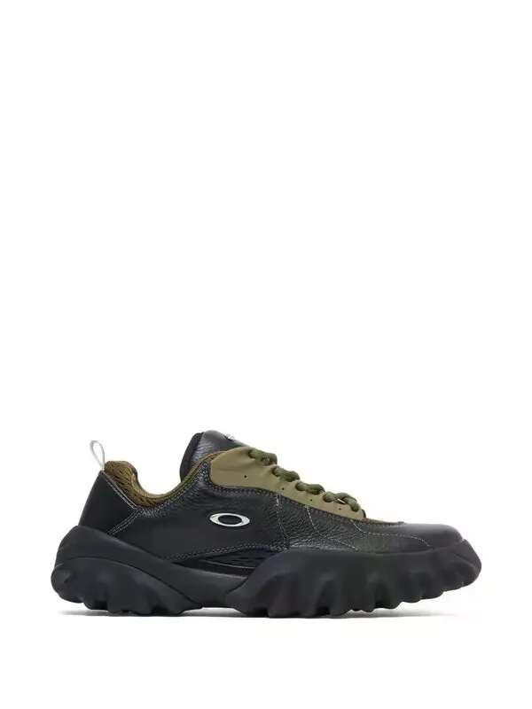 Oakley Chop Saw Leather Sneakers - Black