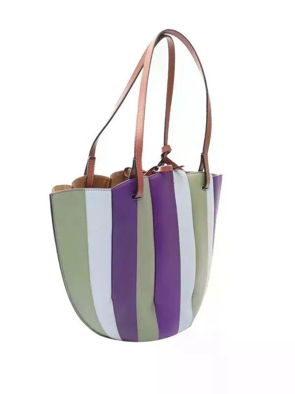 Loewe Small Leather Shell Tote Bag