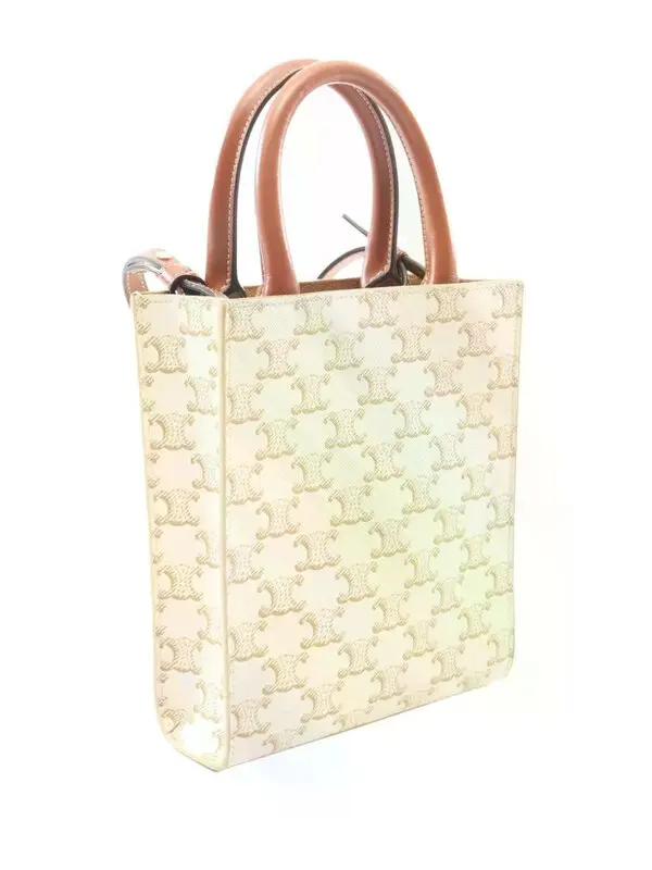 Celine Mini Vertical Cabas Satchel - White