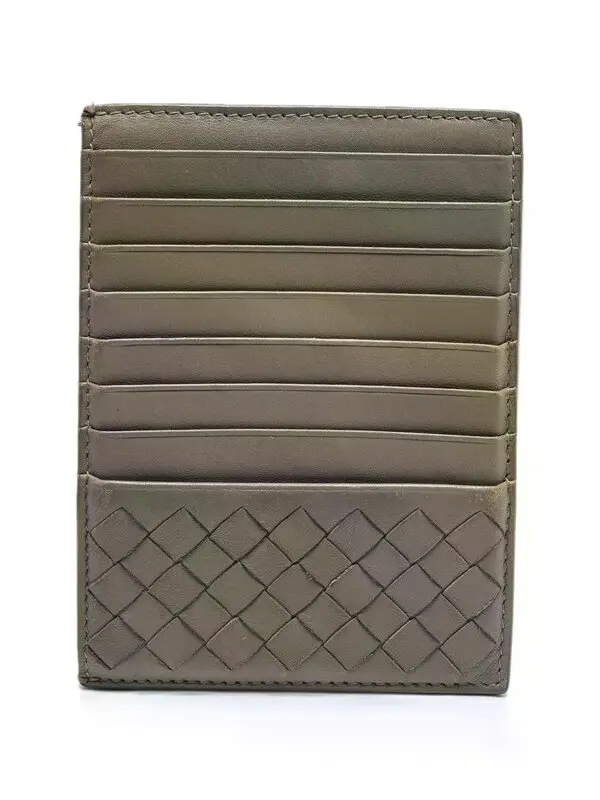 Bottega Veneta Intrecciato Zip Card Holder