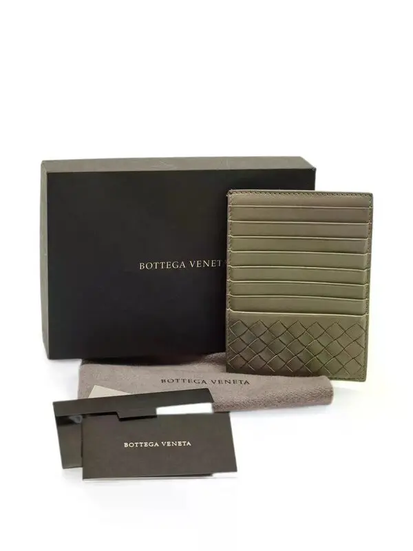 Bottega Veneta Intrecciato Zip Card Holder