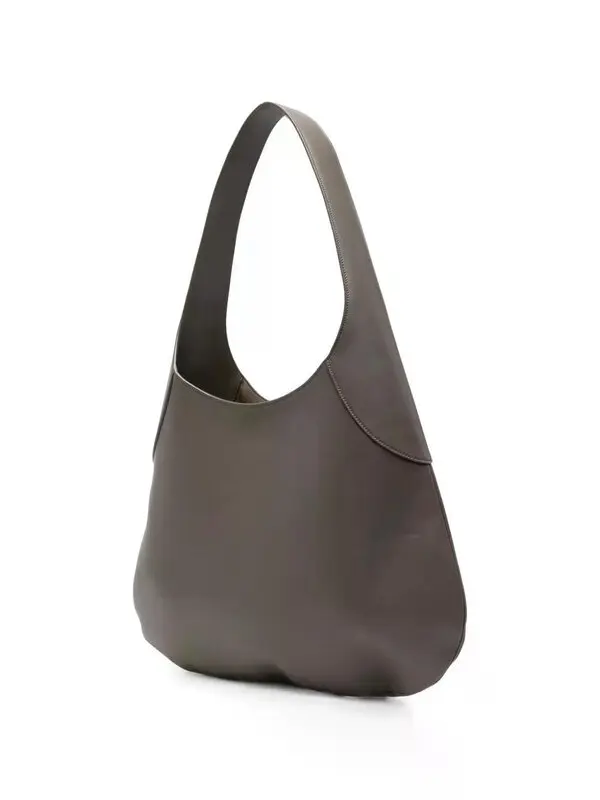 Khaite Large Joan Leather Shoulder Bag - Grey