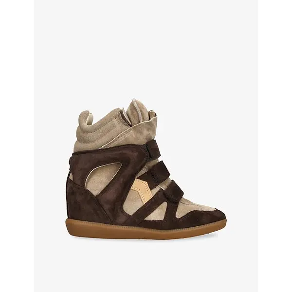 Isabel Marant Étoile Bekett Suede High-top Trainers - Brown/oth