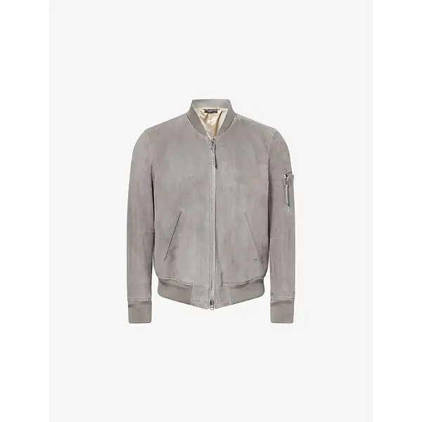 TOM FORD Classic Suede Bomber Jacket