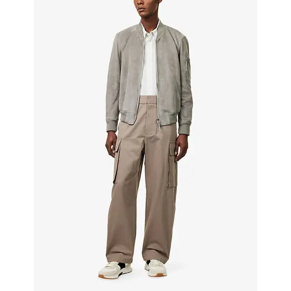 TOM FORD Classic Suede Bomber Jacket