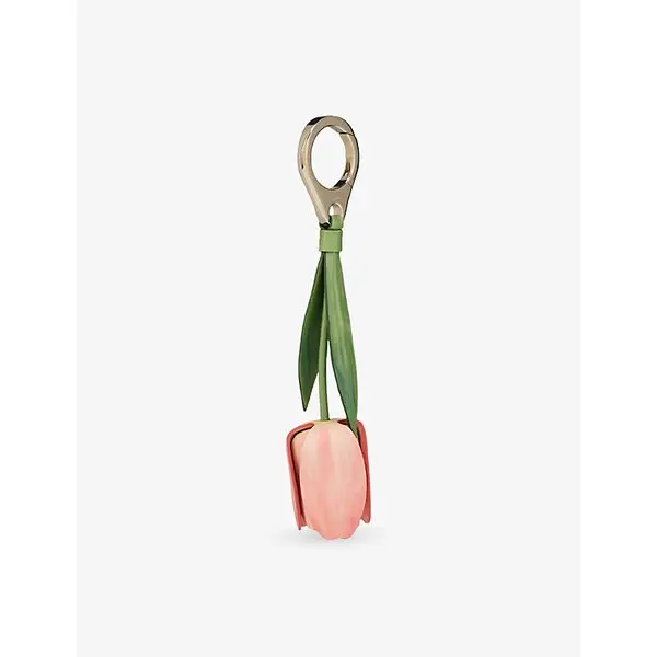 CHRISTIAN LOUBOUTIN Tulip Bag Charm - Multi/gold