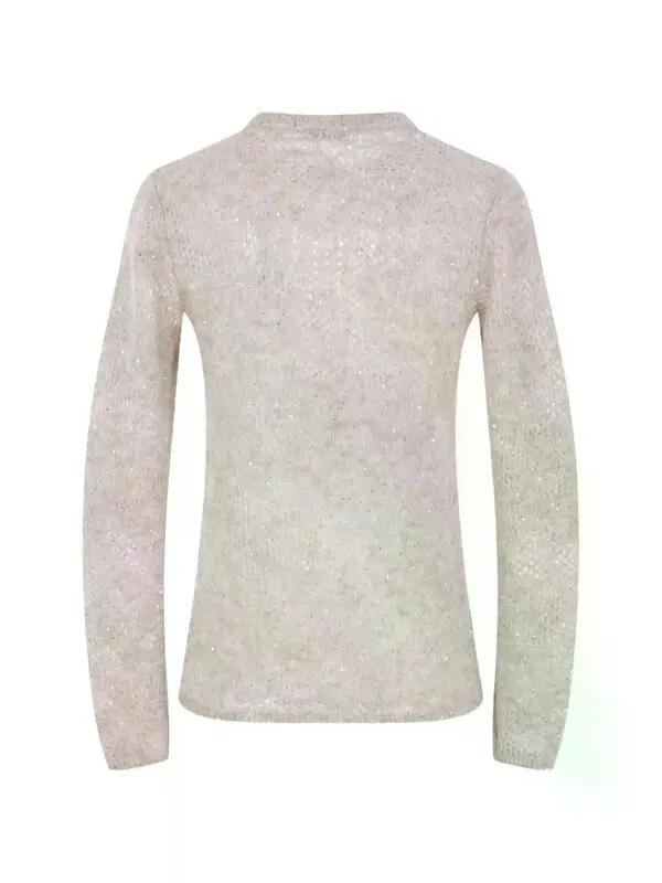 Brunello Cucinelli Sequin-embellished Knitted Sweater