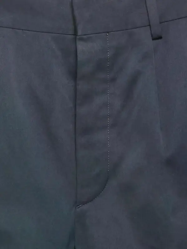 Prada Gabardine-weave Cotton Chino Trousers