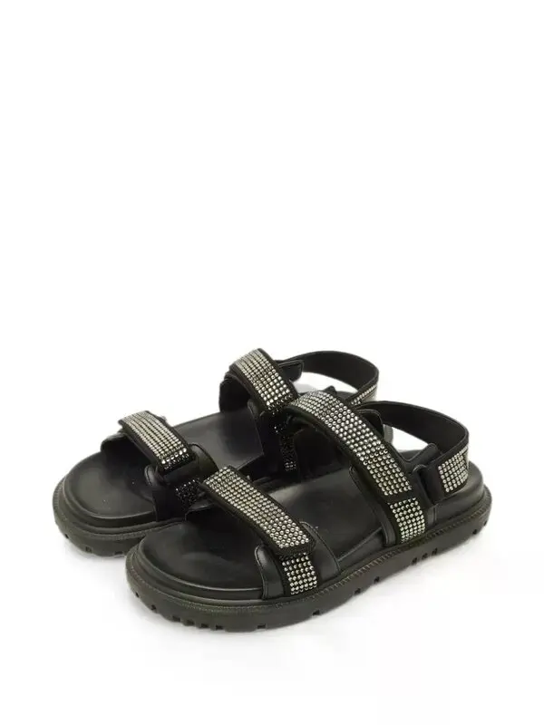 Dior Embellished Flat Sandals