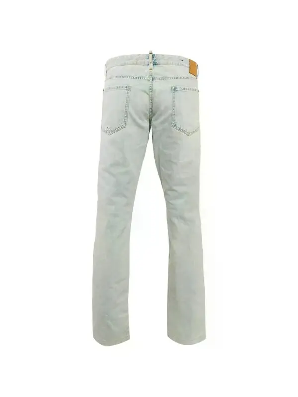Dsquared2 Patch Detail Distressed Jeans