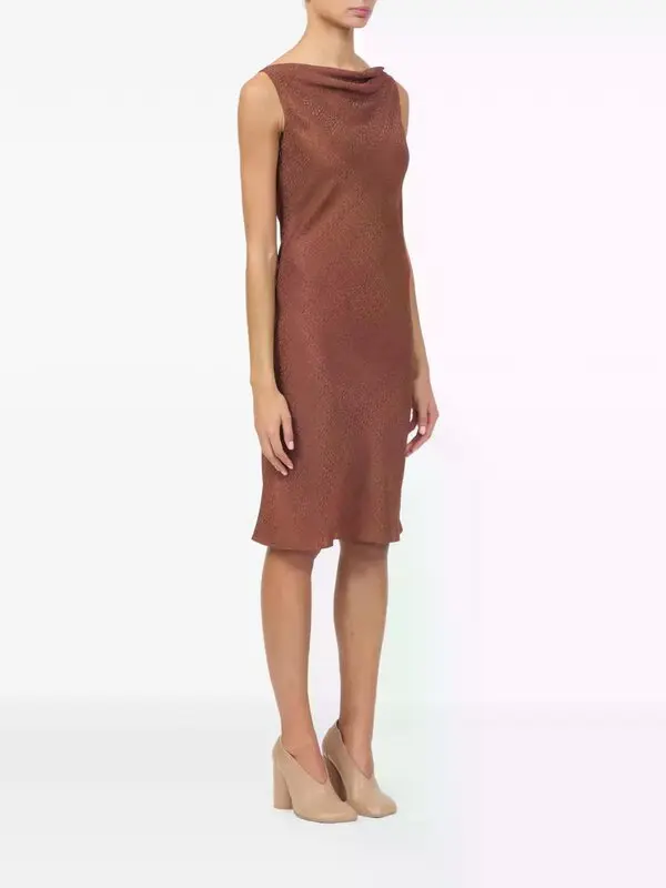 MAISON MARGIELA Jacquard Knit Midi Dress