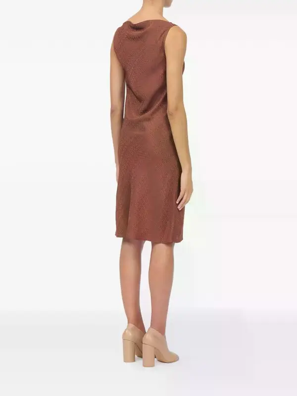 MAISON MARGIELA Jacquard Knit Midi Dress