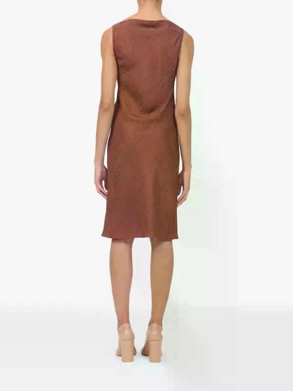 MAISON MARGIELA Jacquard Knit Midi Dress